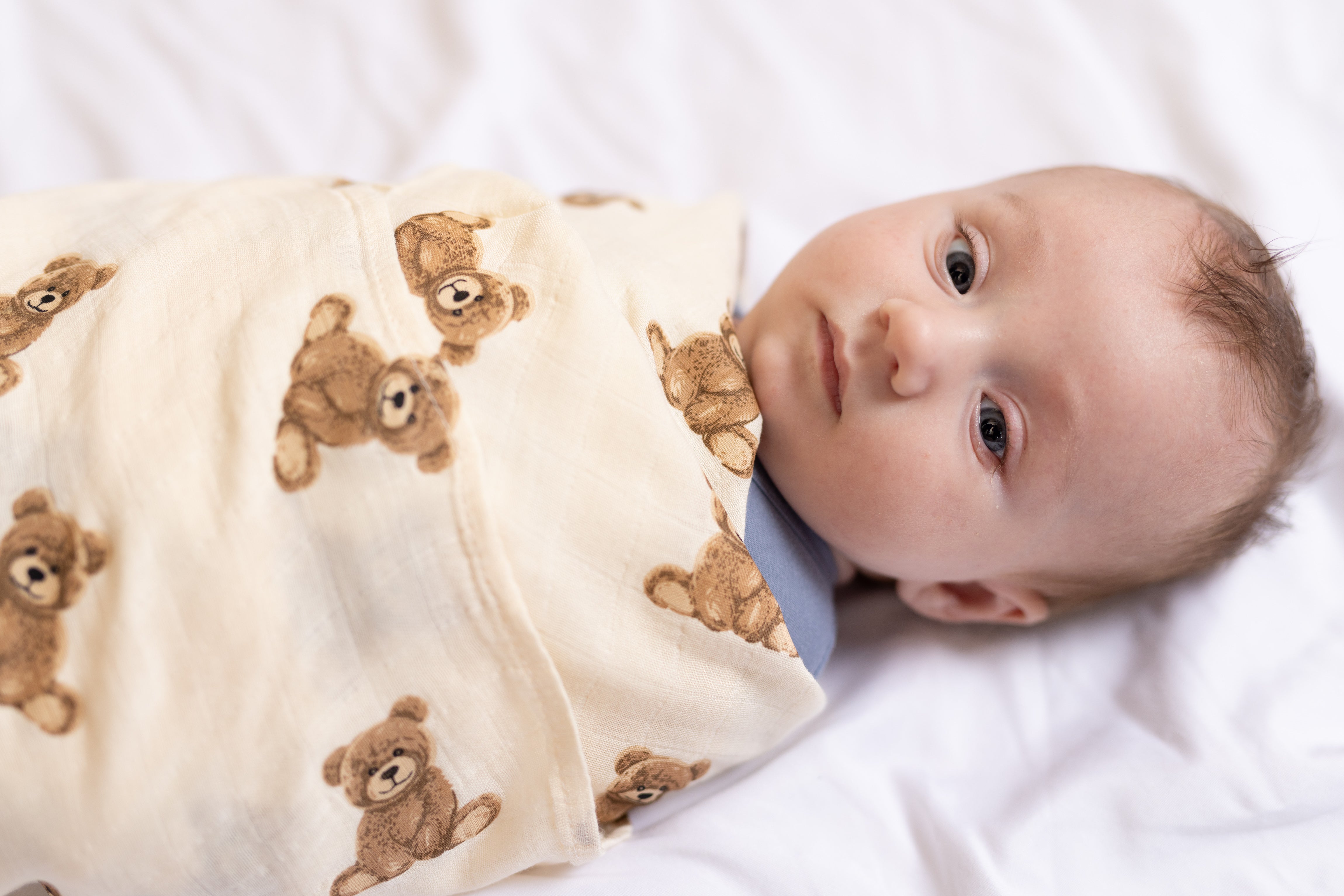 Newborn Swaddles - Soft & Breathable Bamboo Fabrics | Stella Moon Co